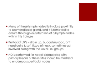Cervical lymph nodes | PPTX