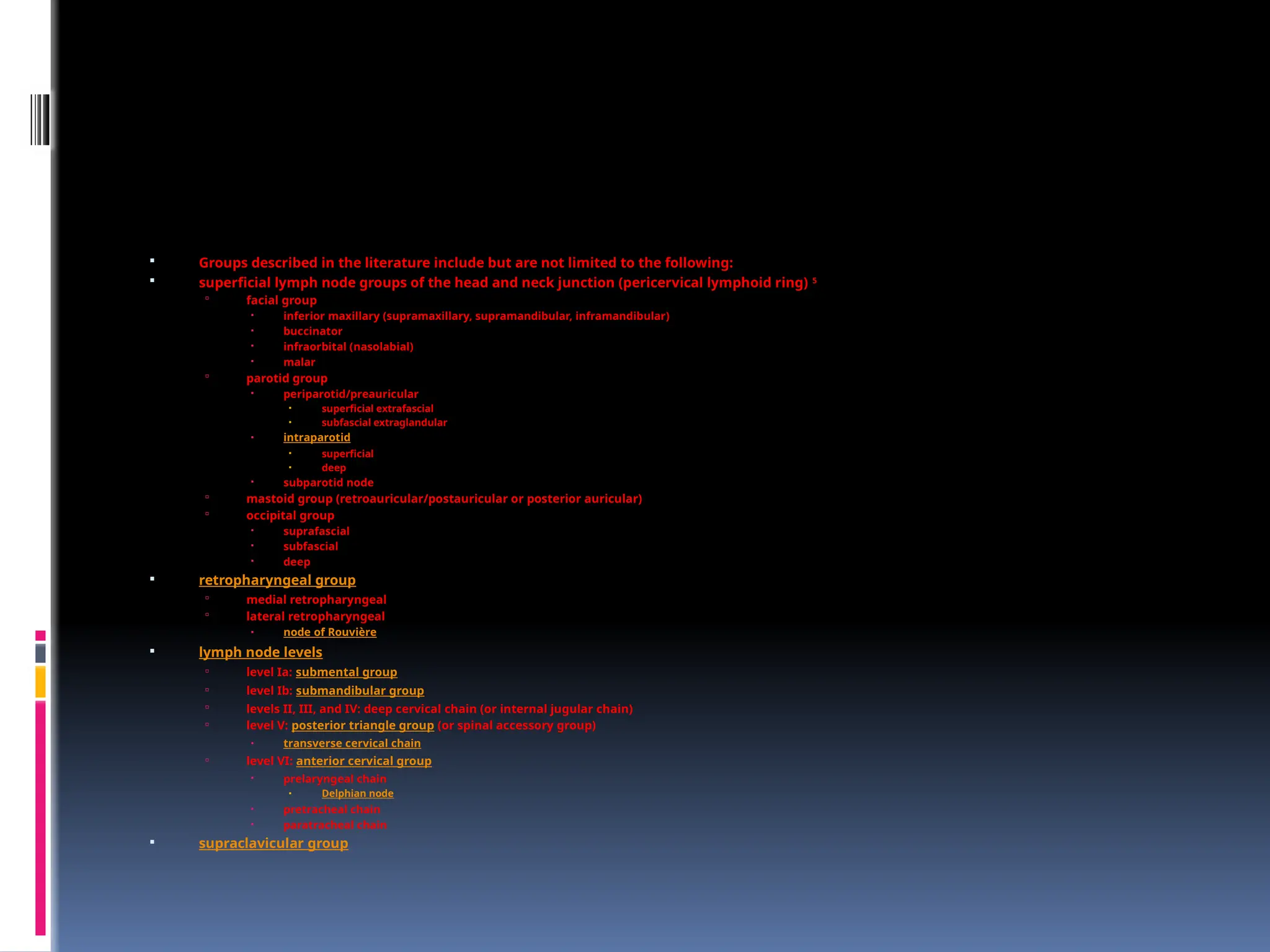 CERVICAL LYPHADENOPATHY ON USG AND CLASSIFICATION.pptx