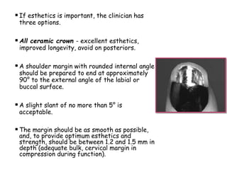 Cervical margin design | PPTX