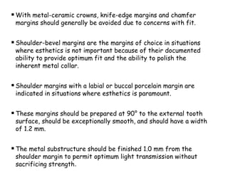 Cervical margin design | PPTX
