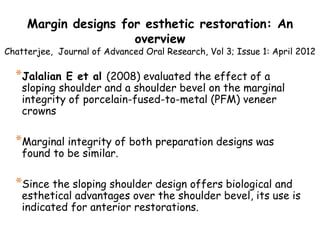 Cervical margin design | PPTX