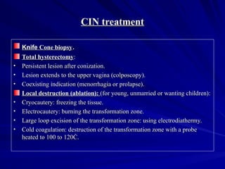Cervical neoplasia power point presentation | PPT