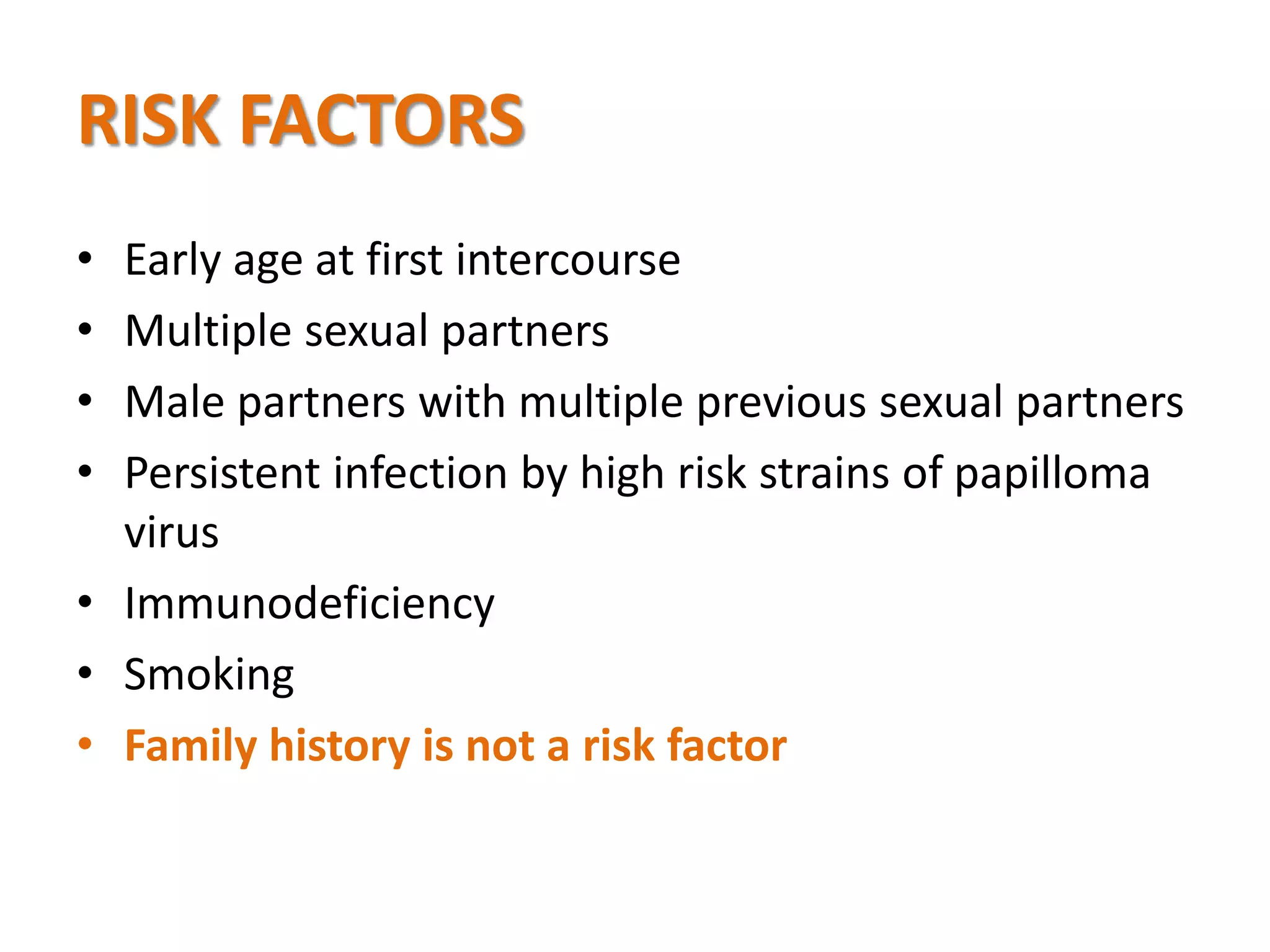Cervical neoplasms | PPT | Free Download
