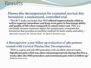 Cervical nucleoplasty | PPTX