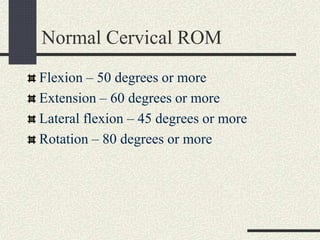 Cervical OMT TESTS.ppt
