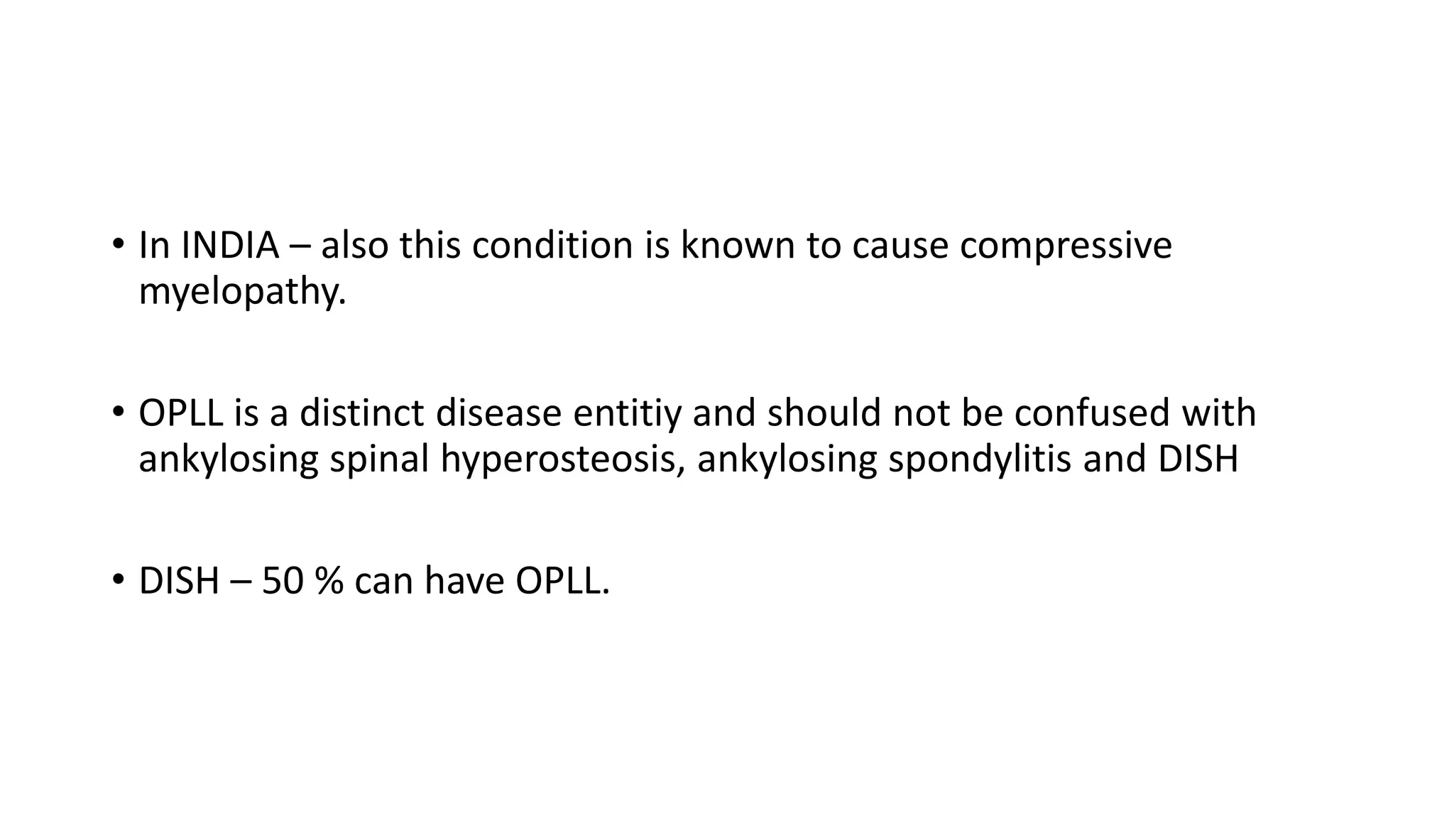 Cervical opll | PPTX