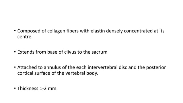 Cervical opll | PPTX