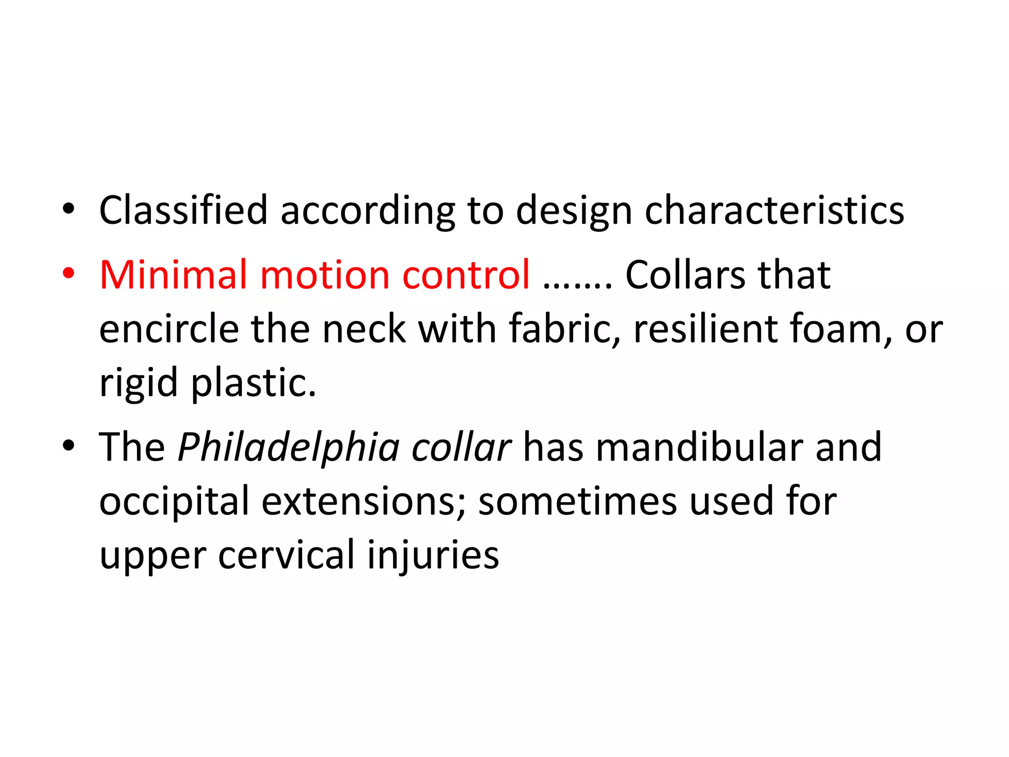 Cervical orthosis | PPTX