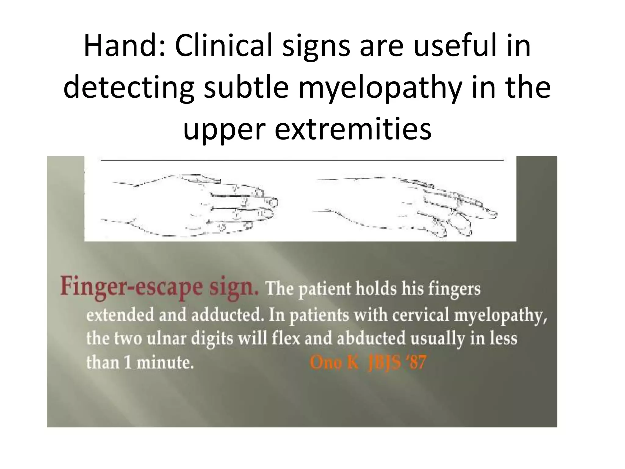 Cervical Spine Pain - Dr S L Yadav | PPTX