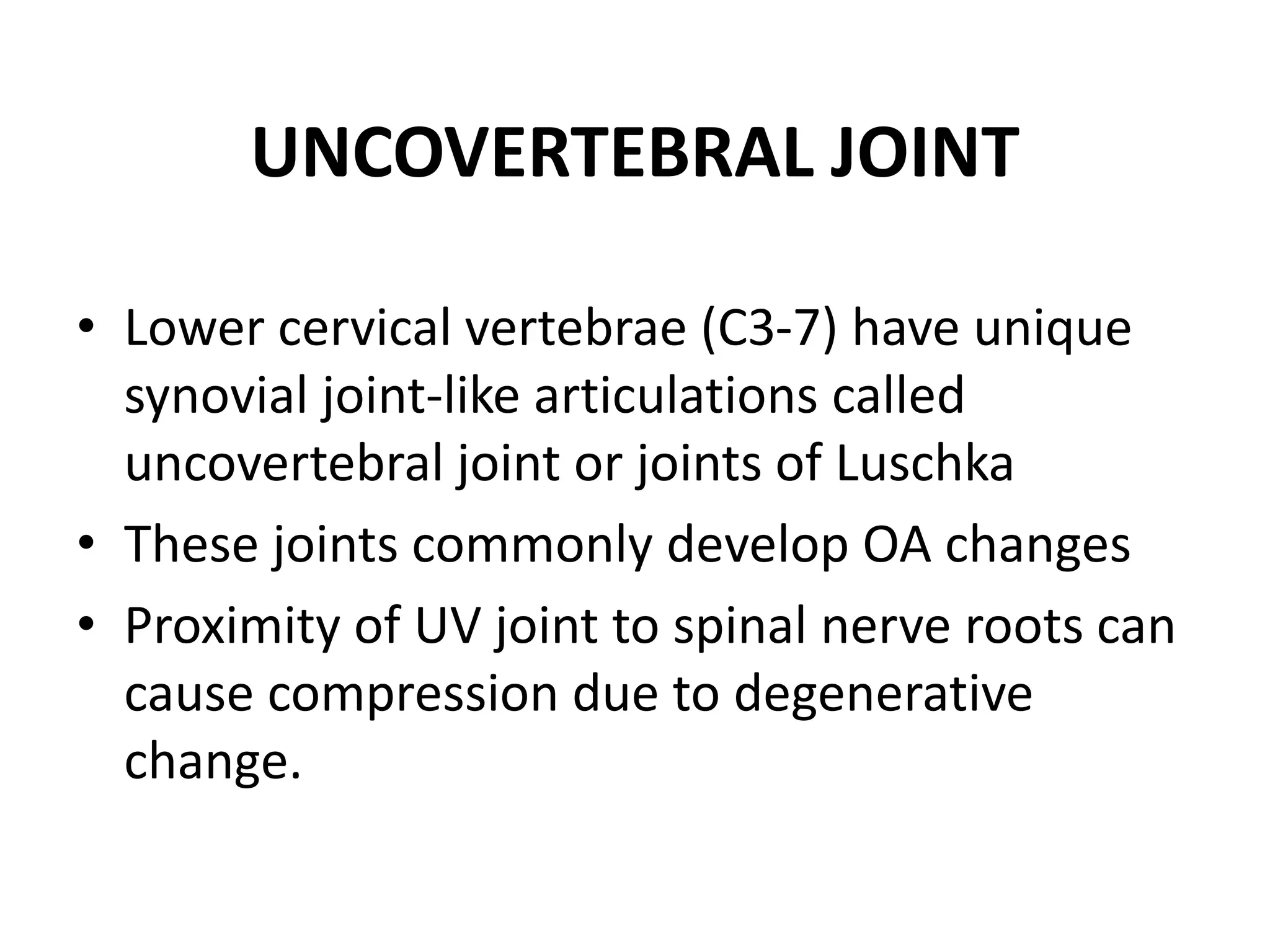 Cervical Spine Pain - Dr S L Yadav | PPTX