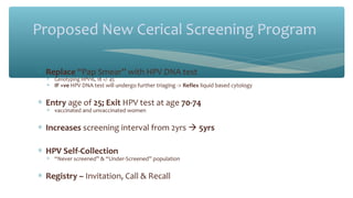 Cervical pap smear presentation | PPT