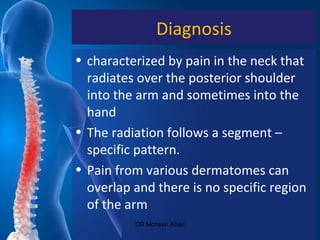 Cervical radicular pain | PPT
