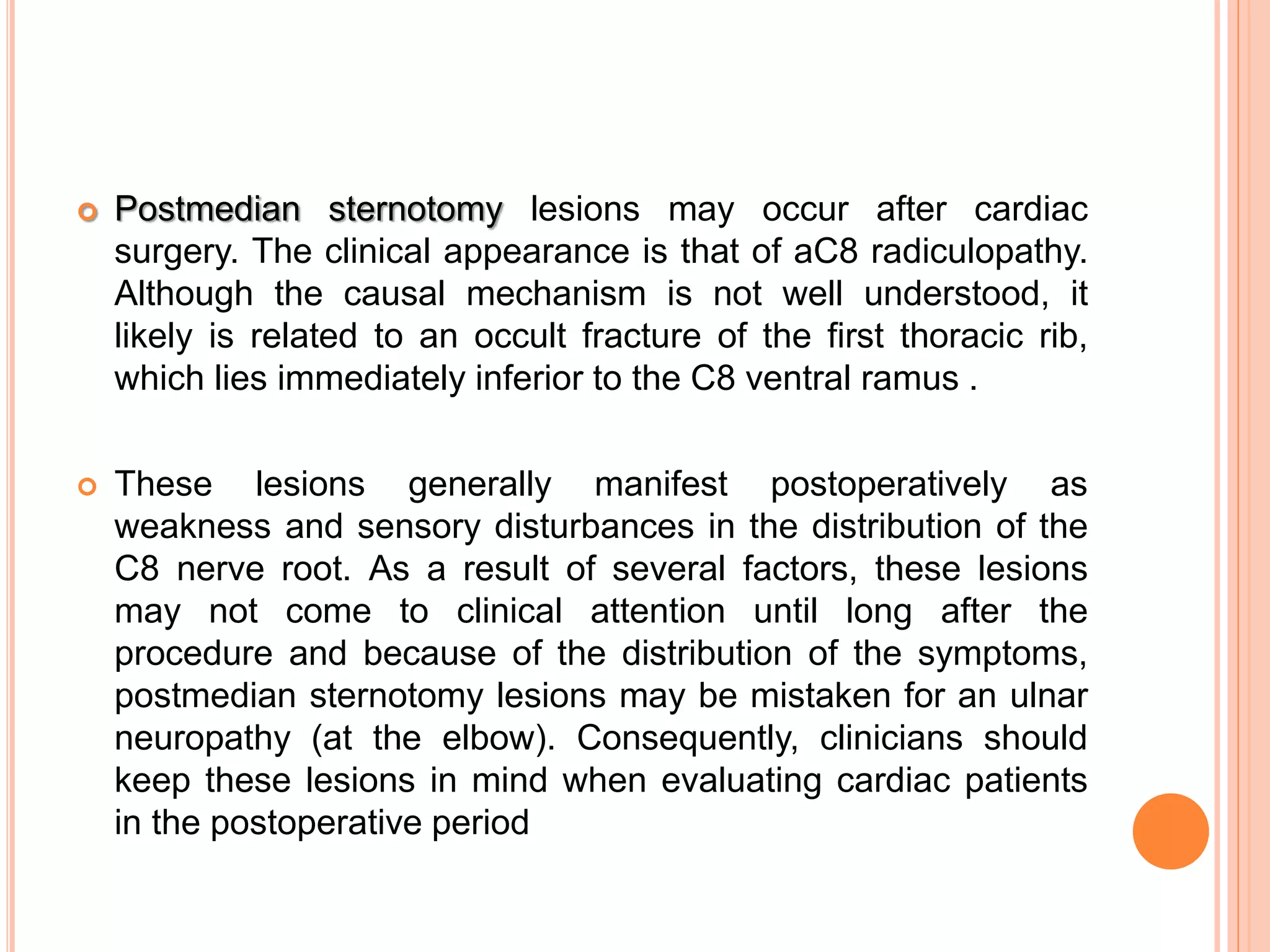 Cervical radiculopathy | PPTX