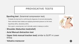 Cervical radiculopathy.pptx