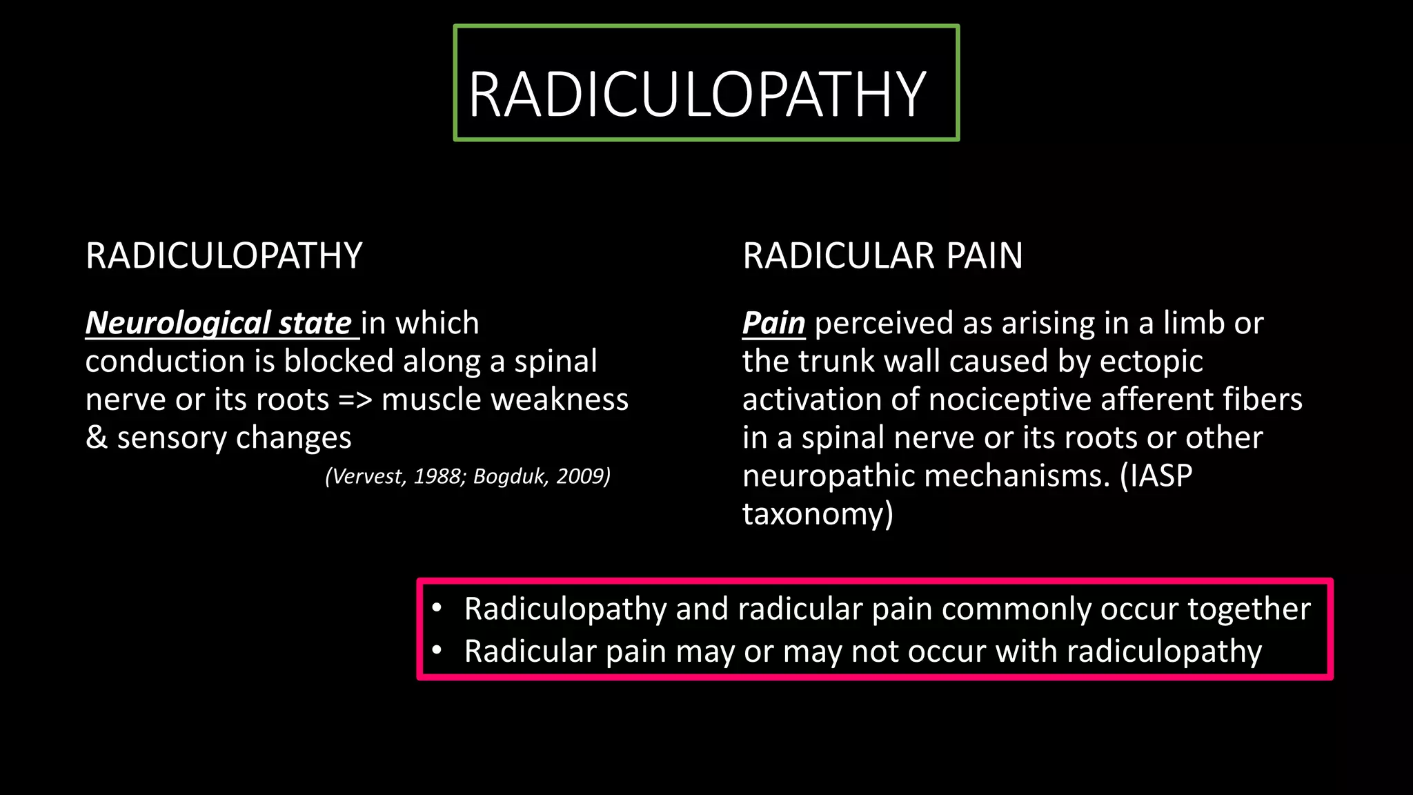 Cervical radiculopathy | PPSX