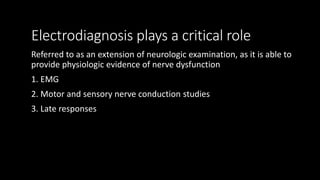 Cervical radiculopathy | PPSX