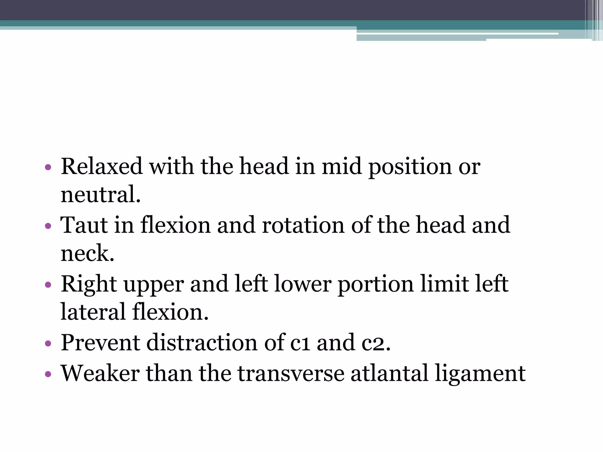 structure of Cervical region | PPTX