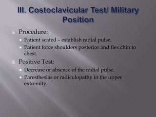 Cervical rib syndrome | PPTX