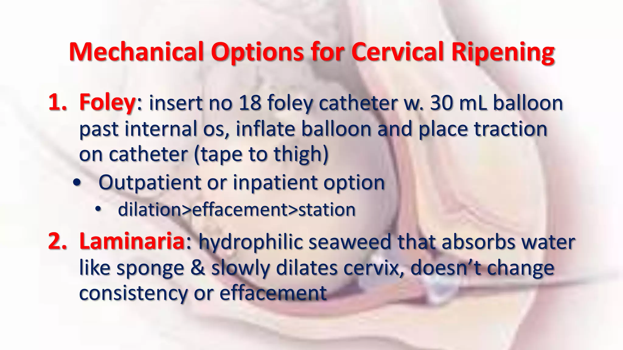 Cervical ripening | PPTX