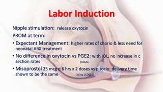 Cervical ripening | PPTX