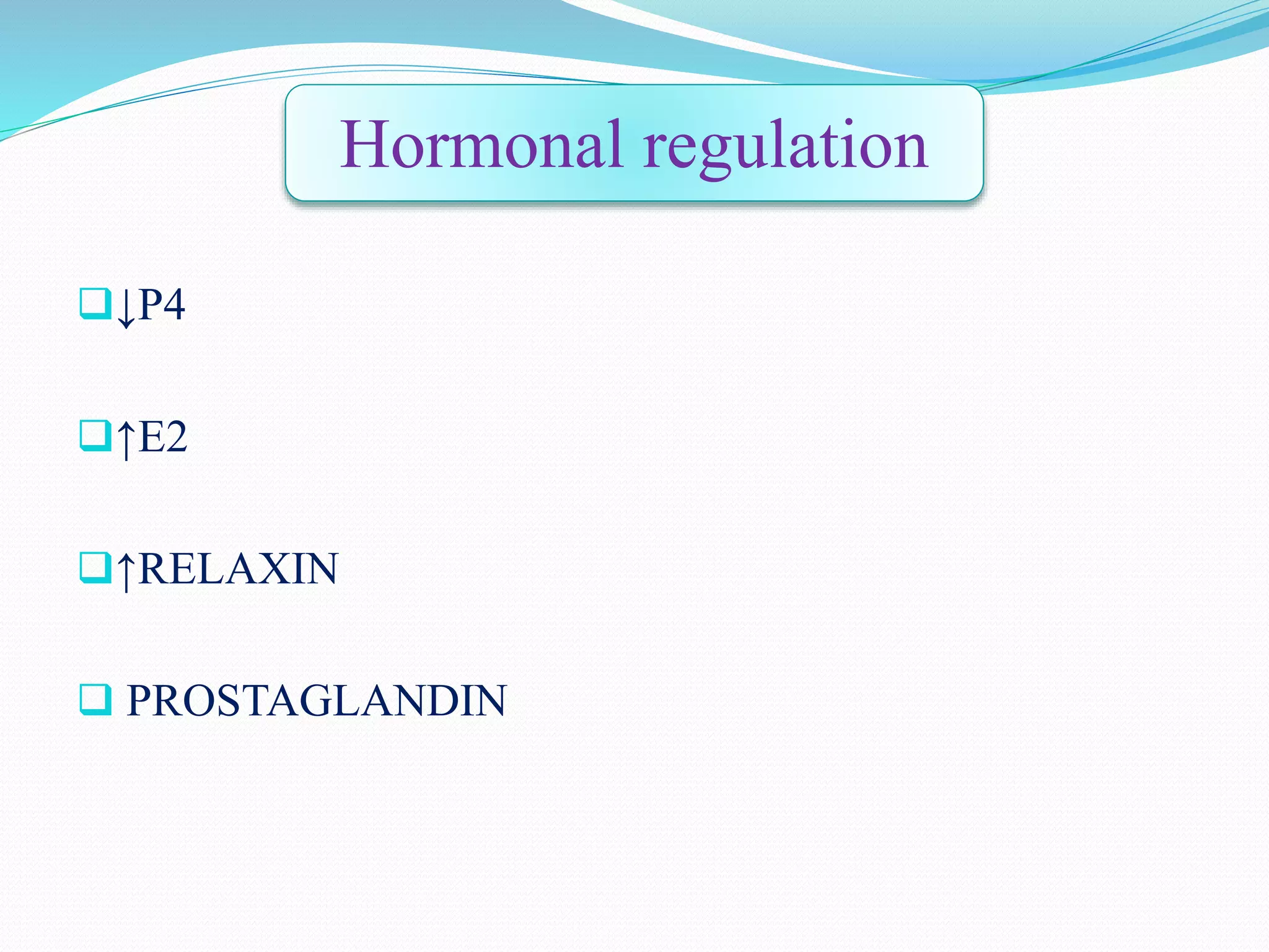 Mechanism of Cervical ripening | PPTX