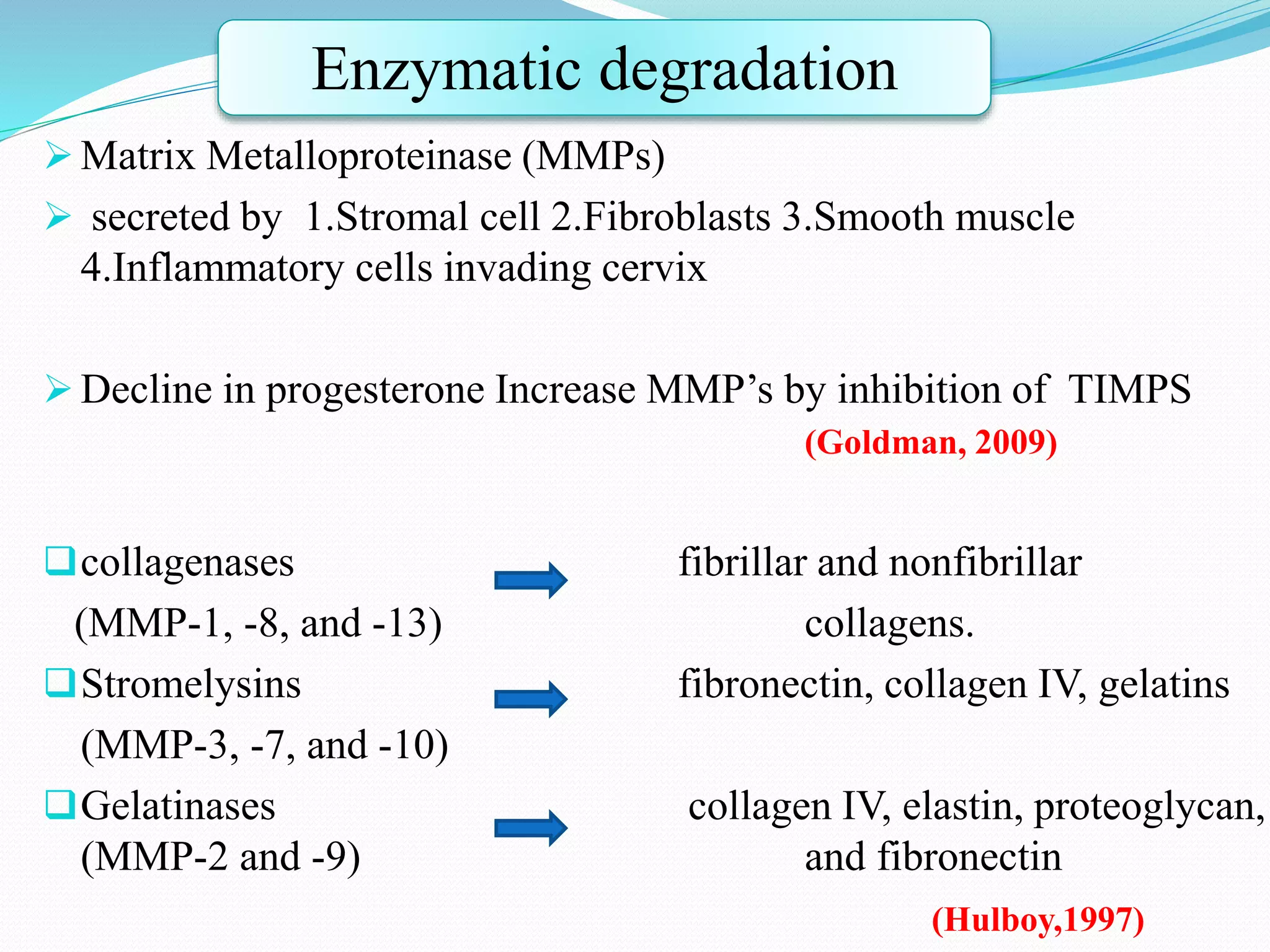 Mechanism of Cervical ripening | PPTX