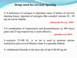 Mechanism of Cervical ripening | PPTX