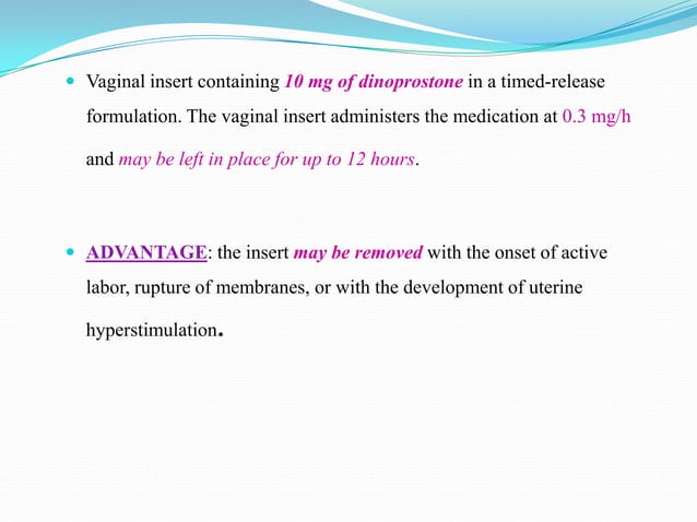 Cervical ripening and labour induction | PPT
