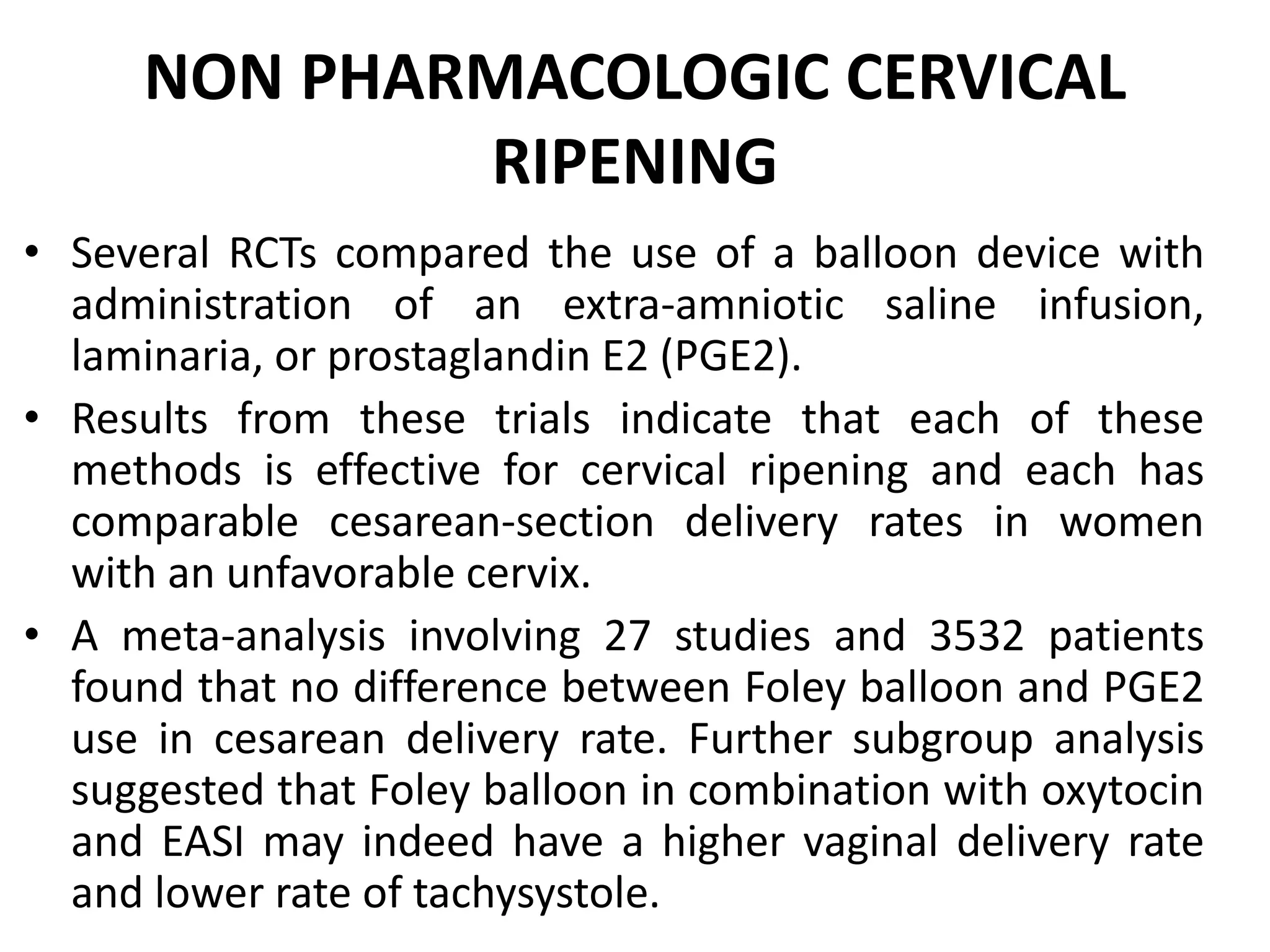 Cervical ripening and the bishop score | PPTX