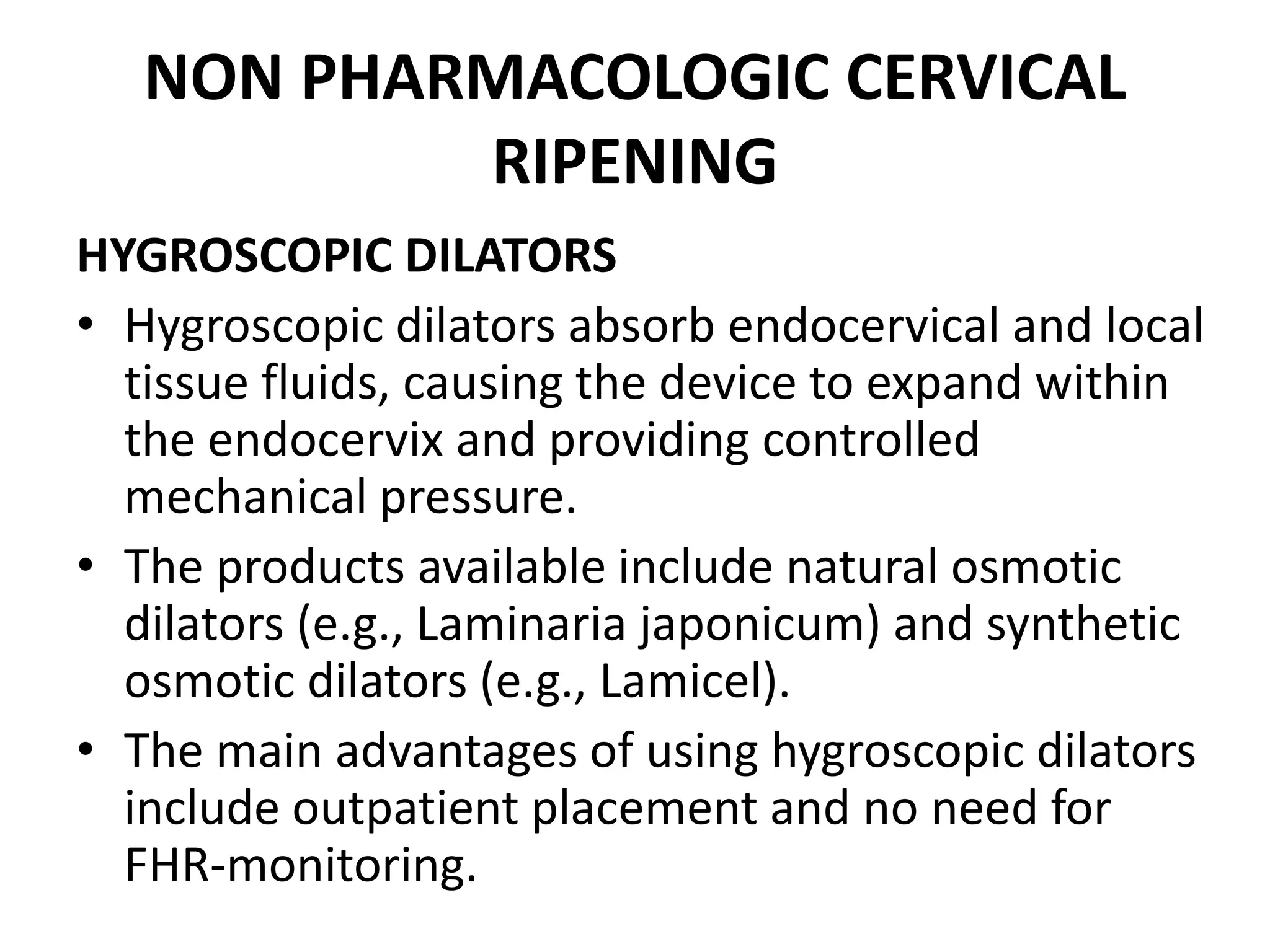 Cervical ripening and the bishop score | PPTX