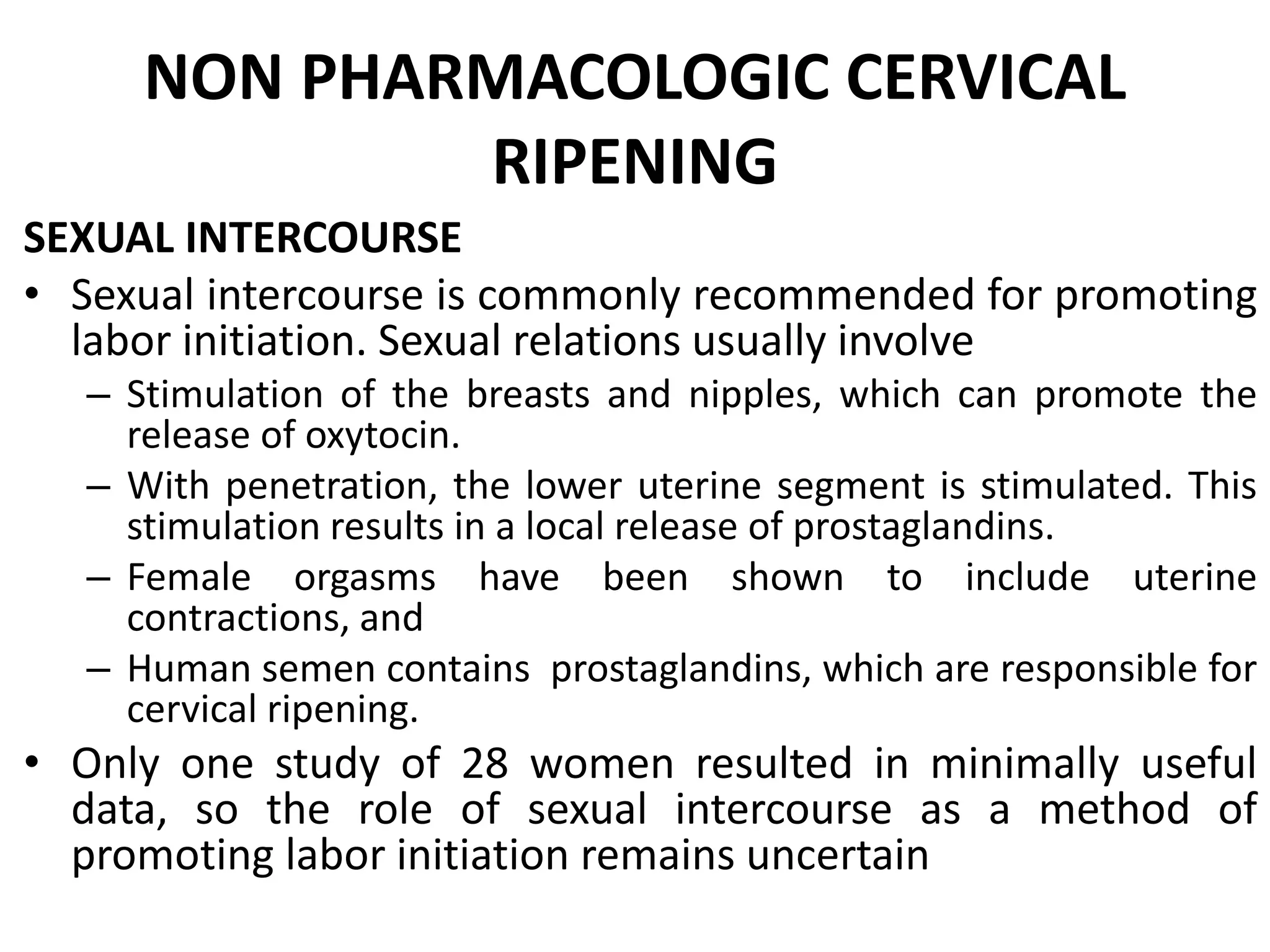 Cervical ripening and the bishop score | PPTX
