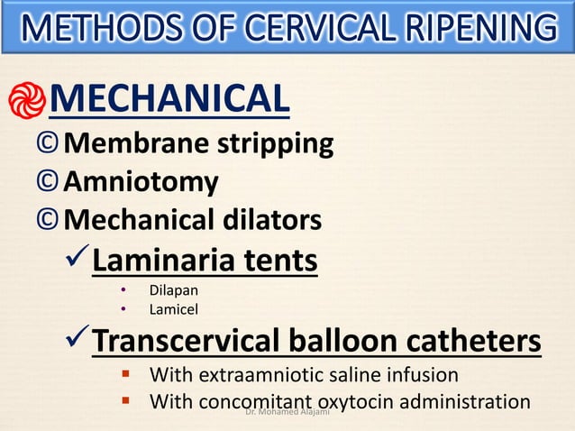 Cervical ripening in iol in scarred uterus | PPT
