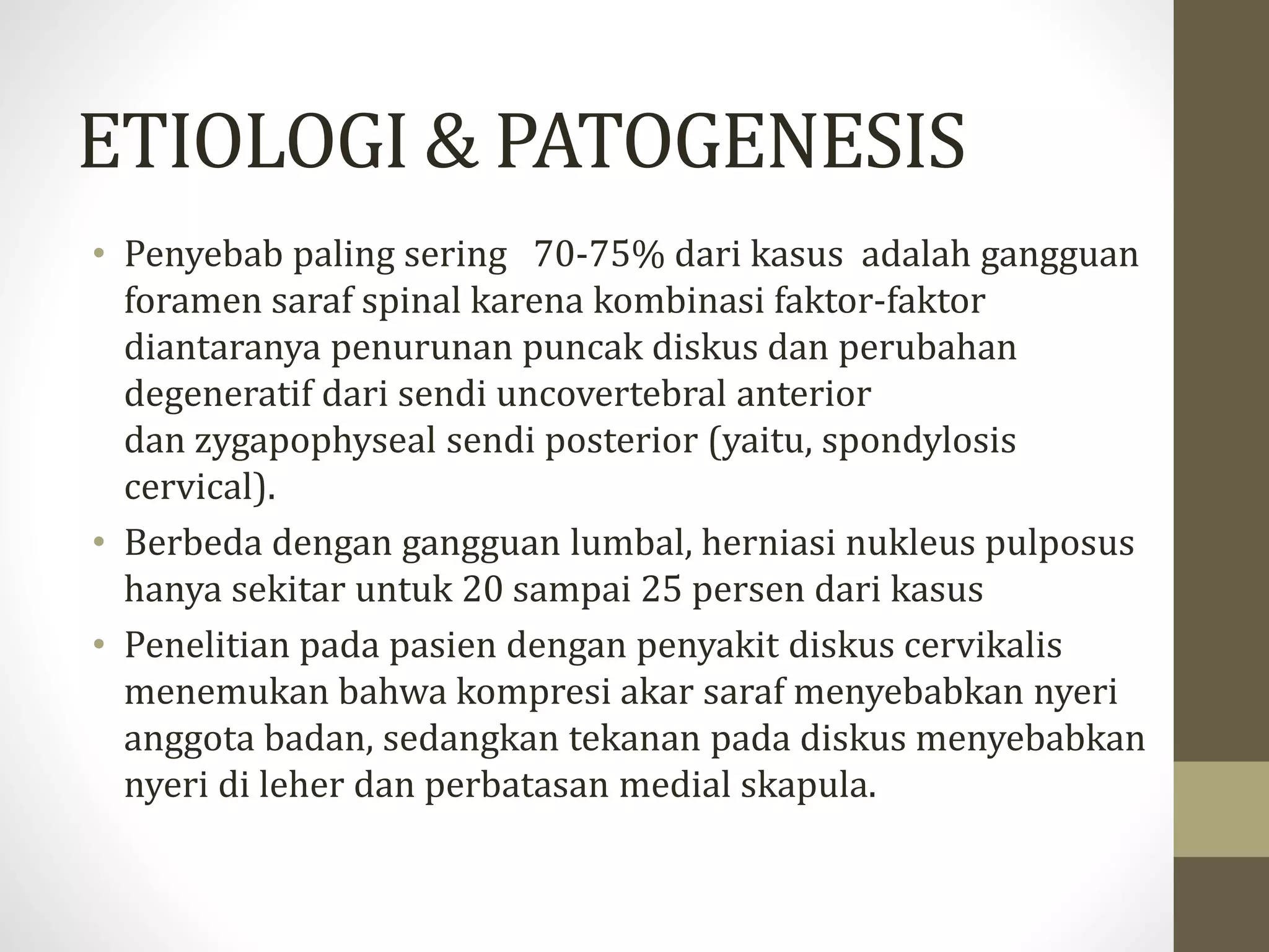 Cervical Root Syndrome.pptx