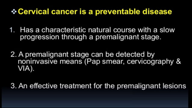 Cervical Screening Program | PPT