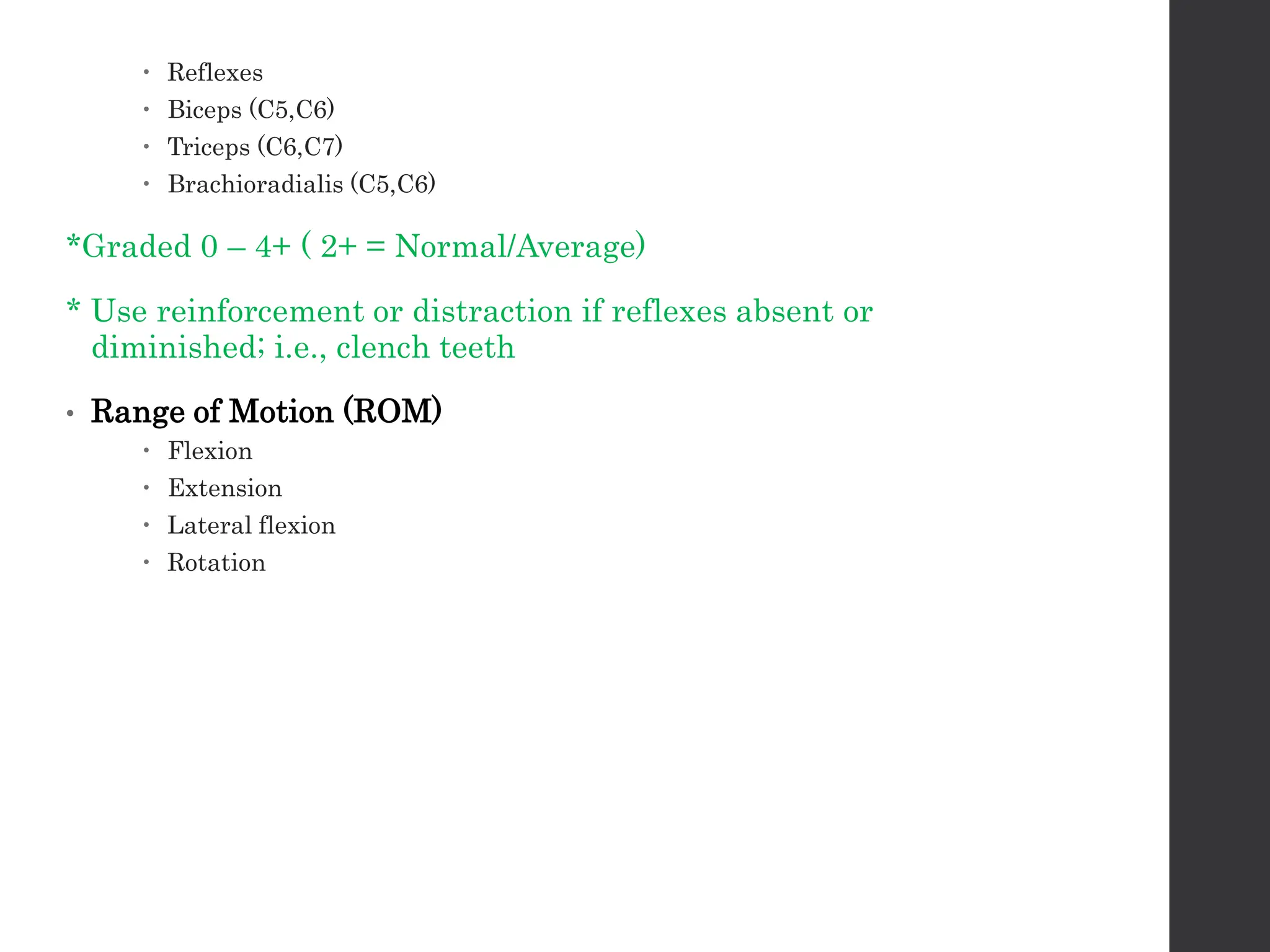 Cervical examination and special tests.pptx