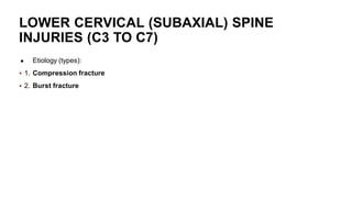 Cervical Spinal Cord Injury j- Yudi.pptx