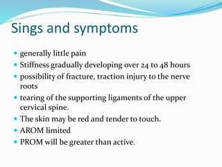 Cervical spine | PPTX