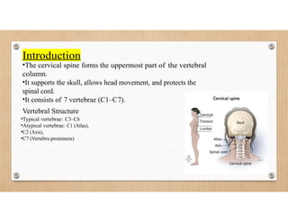 cervical spine.docx Cervical Spine Imaging Techniques | DOCX