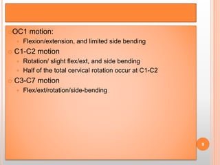 Subjective Examination Cervical spine Amir | PPTX