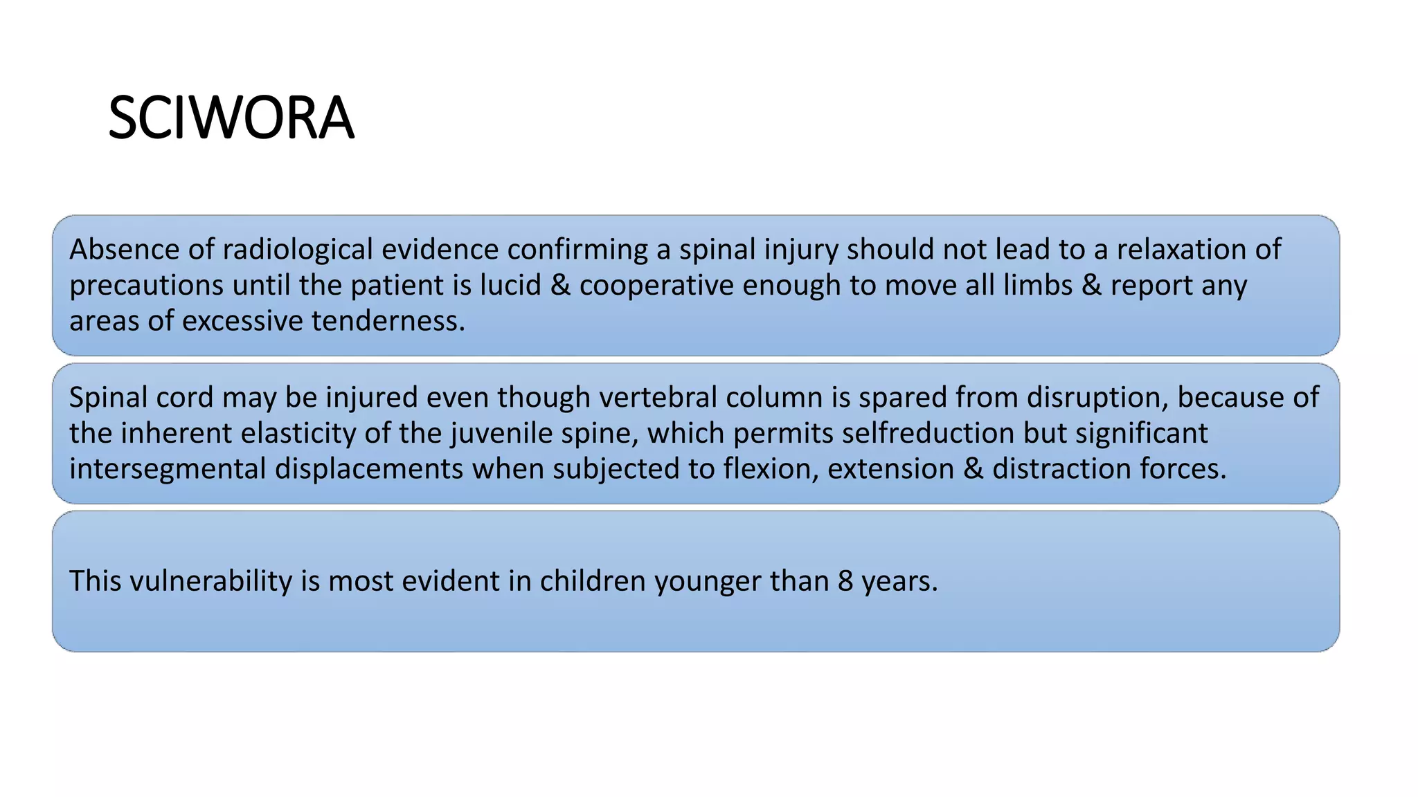 Cervical spine clearance in polytrauma | PPTX