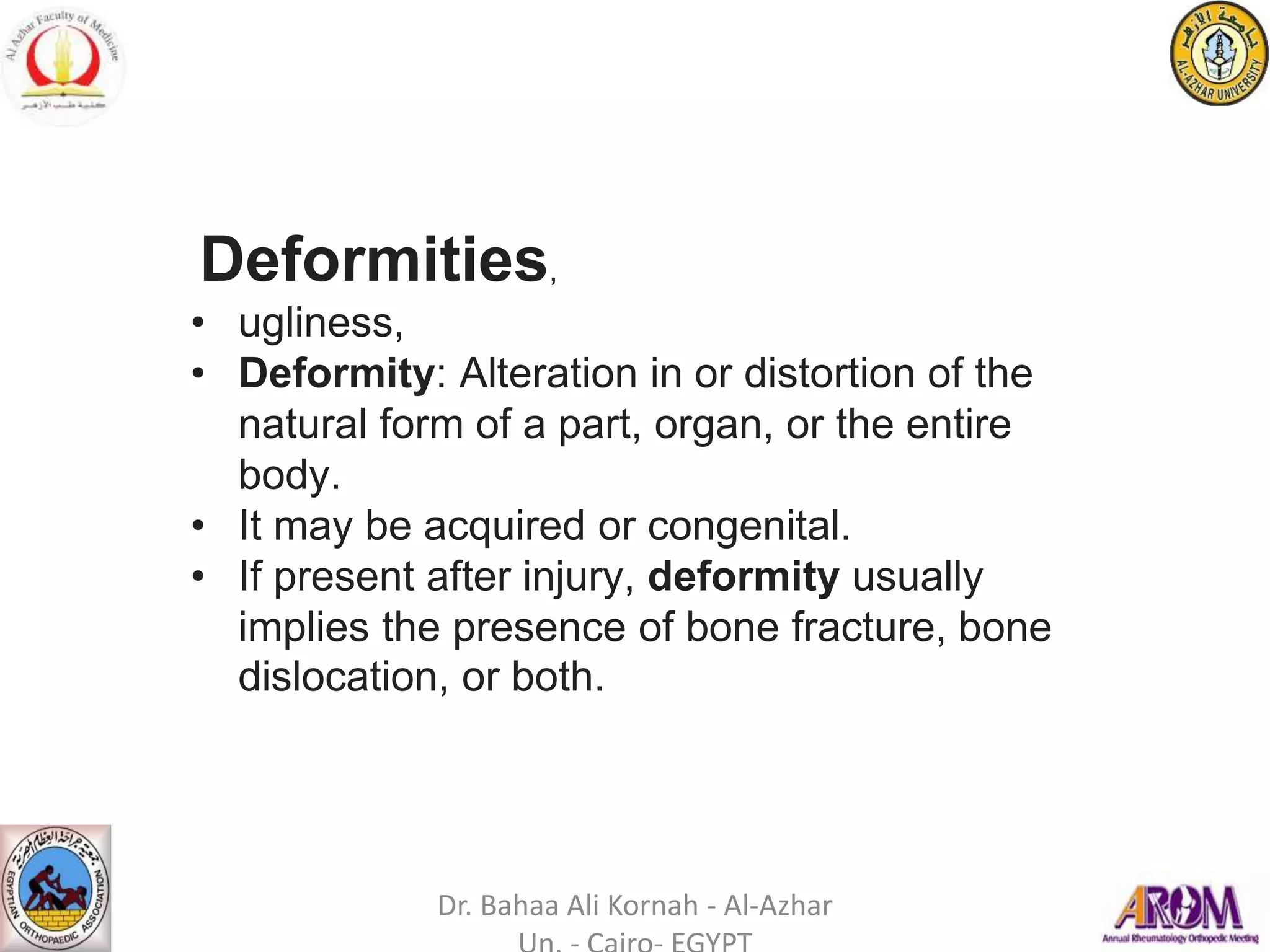 Cervical spine deformity bahaa | PPT