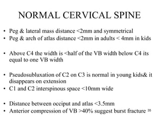Cervical spine injury | PPTX