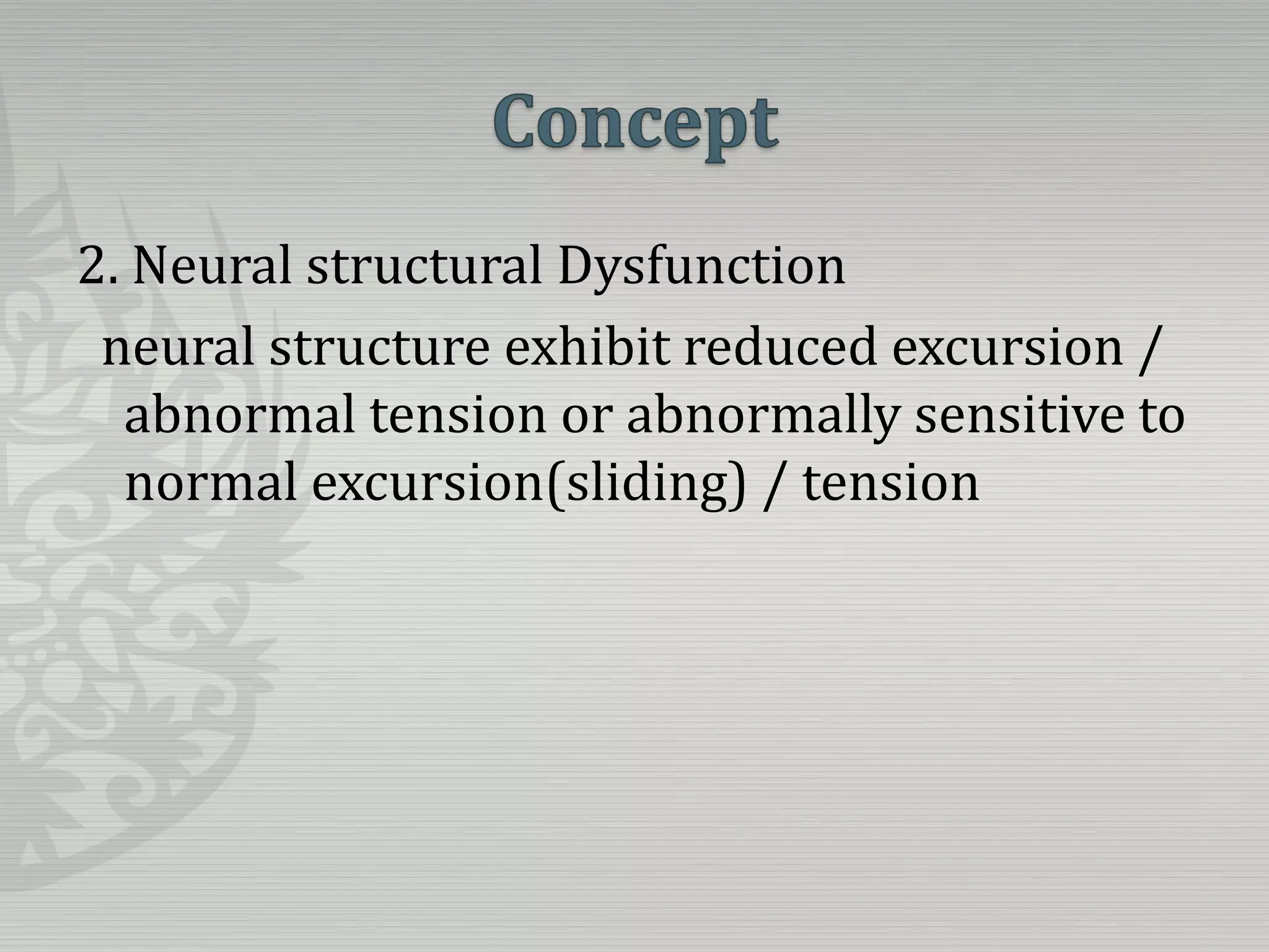 Cervical spine neural tension technique | PPTX