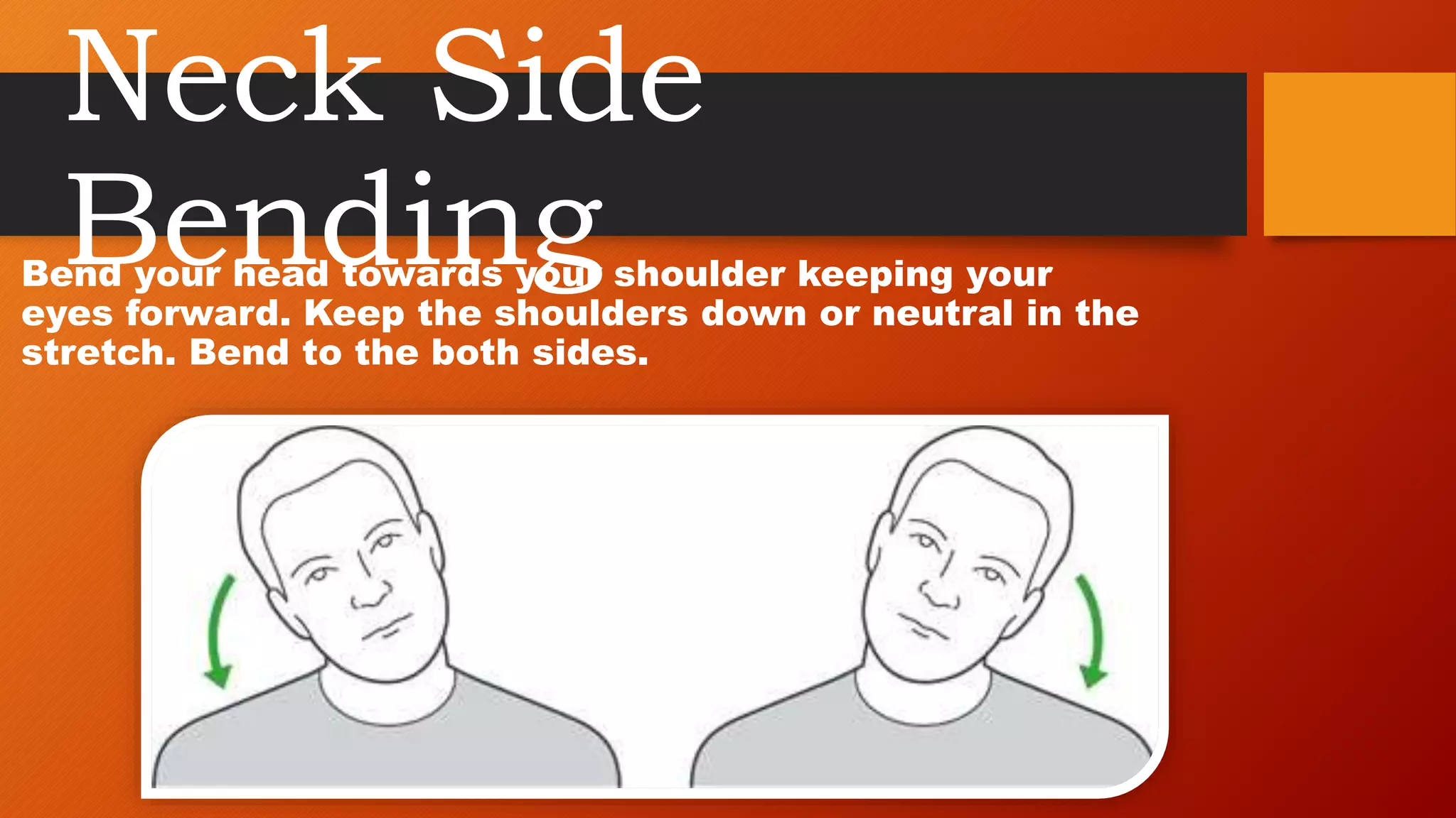 Cervical spine stretches | PPTX