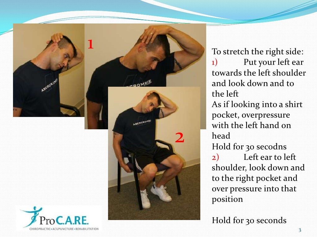 Cervical Spine Stretching