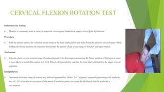 cervical spine test MAIVA.pptx | Death, Injury, or Military Conflict ...