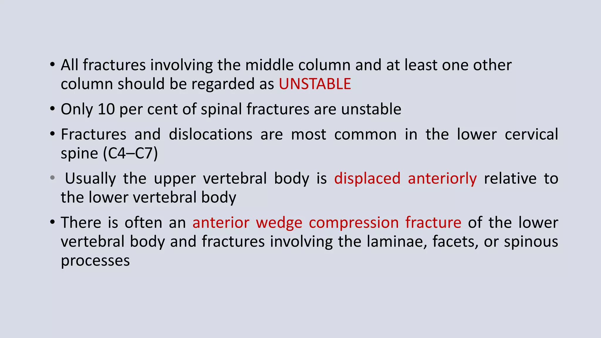 Cervical spine trauma | PPTX