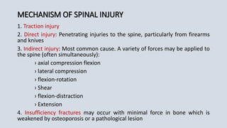 Cervical spine trauma | PPTX