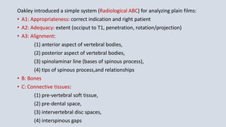 Cervical spine trauma | PPTX