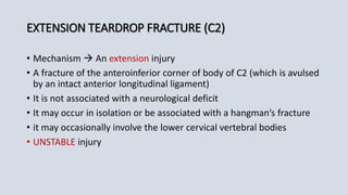 Cervical spine trauma | PPTX